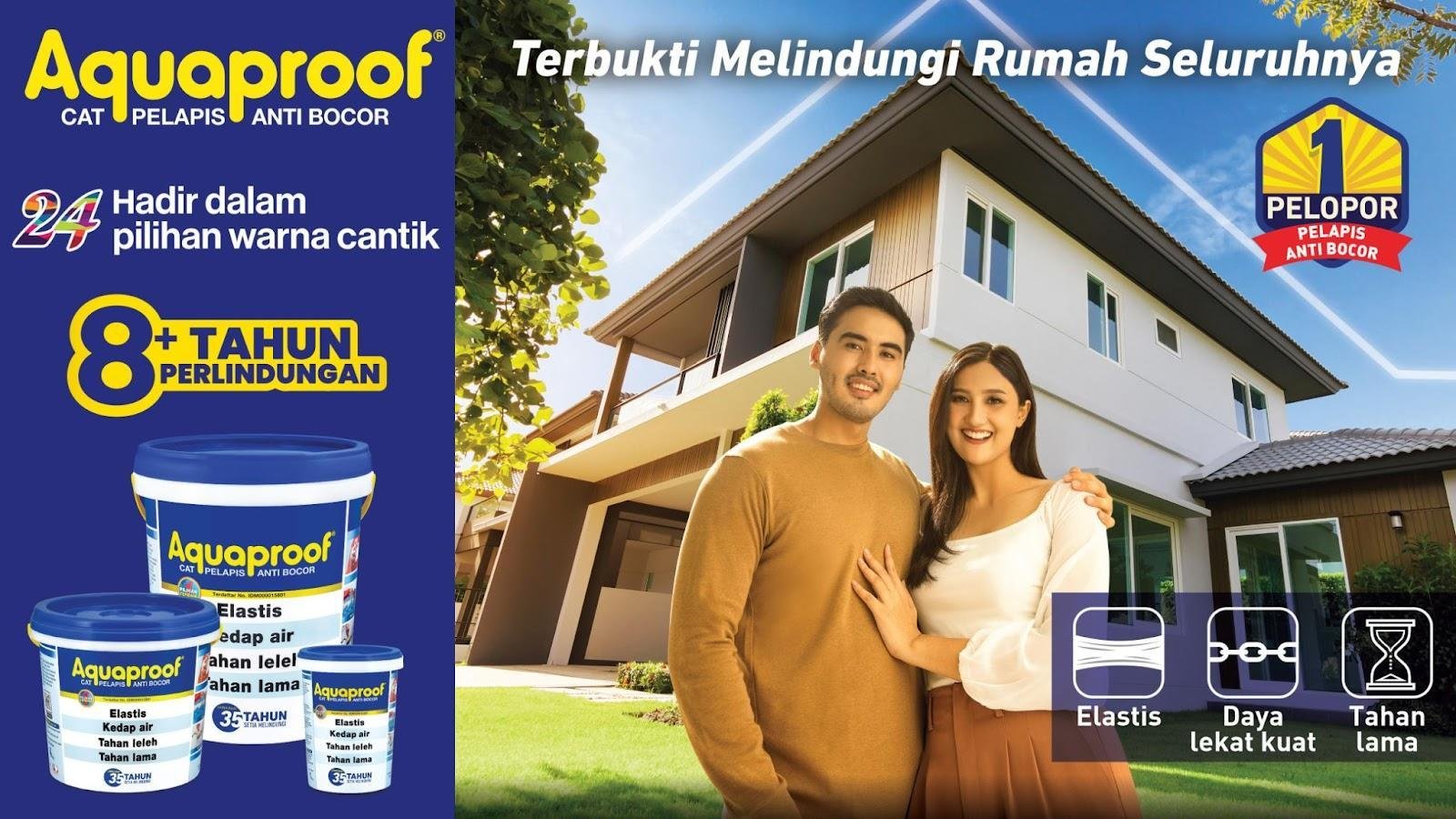 Pilihan Cat Warna Abu Aquaproof: Favorit Rumah Minimalis Modern yang ...