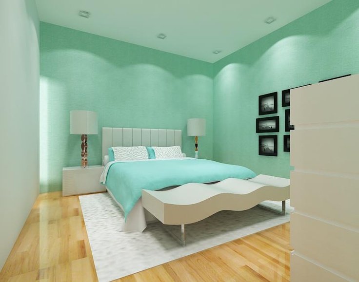 Intip 12 Ide Cat Kamar Aesthetic 2 Warna, Bikin Betah di Kamar