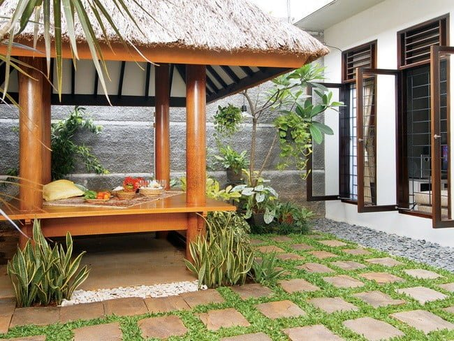 12 Desain Gazebo Minimalis yang Mempesona