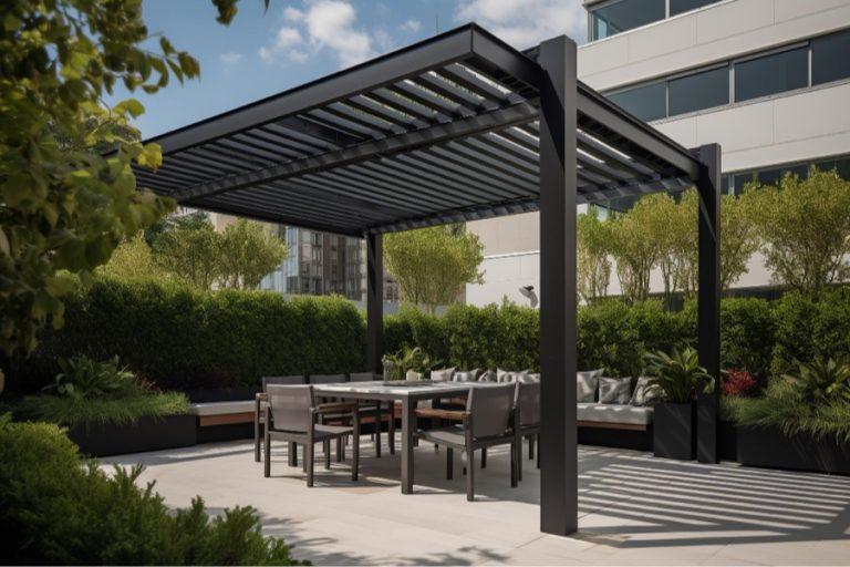 12 Desain Gazebo Minimalis yang Mempesona