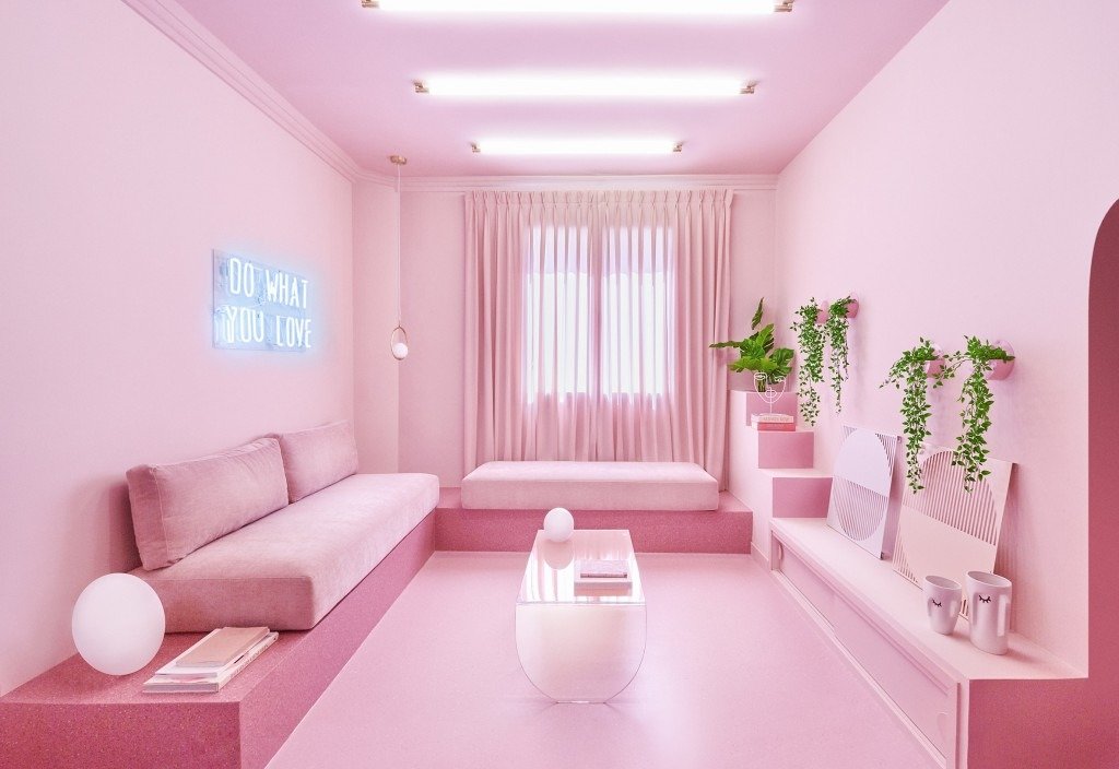 Kreasi Ruang Tamu Pink Minimalis: Kombinasi Warna dan Furniture yang Pas