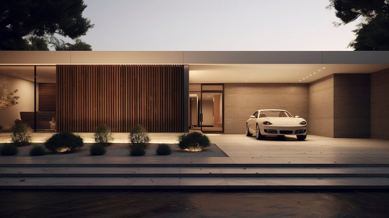 10 Desain Garasi Mobil Minimalis Samping Rumah Kekinian