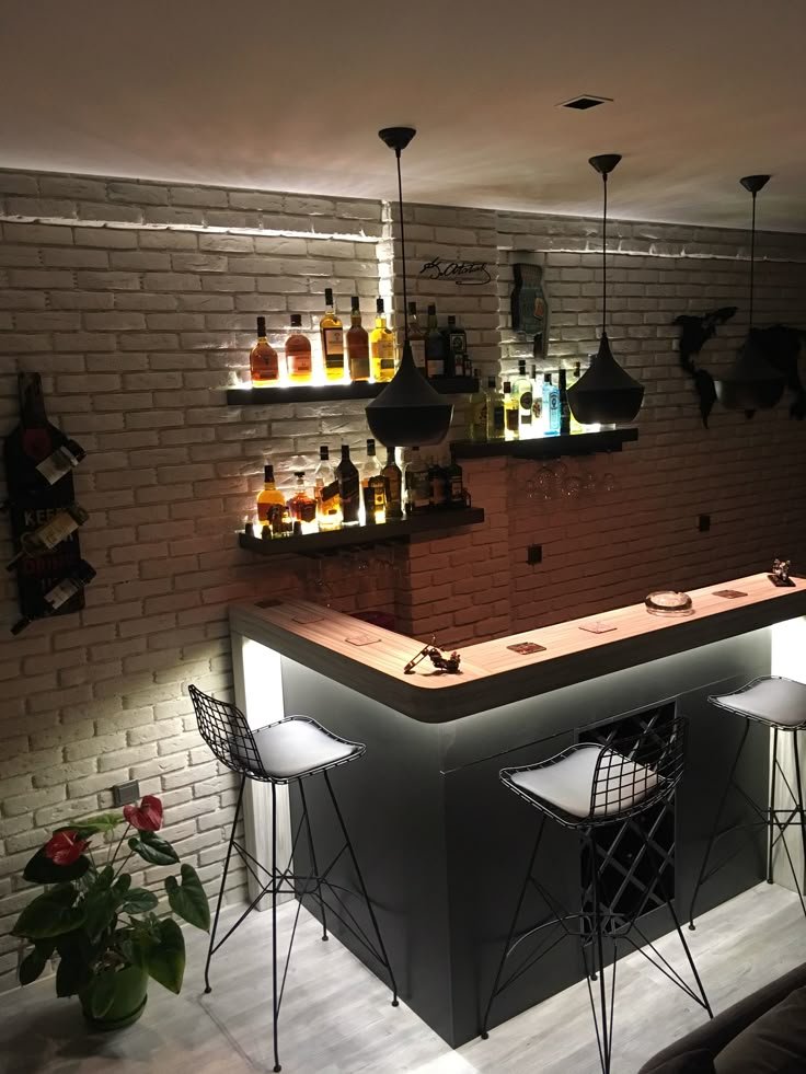 7 Ide Desain Mini Bar di Ruang Tamu Terbaru 2025